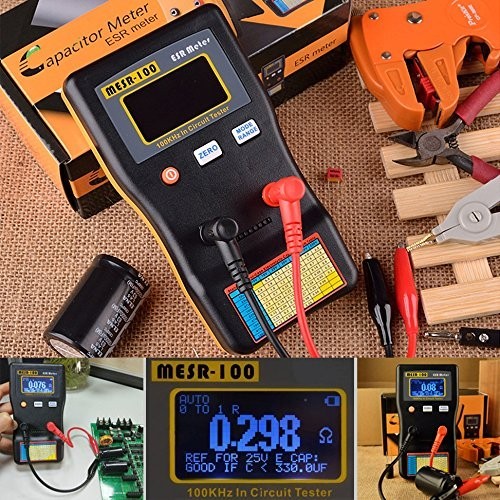 High-Quality MESR-100 V2 Auto Ranging ESR Meter, Battery Powered ...