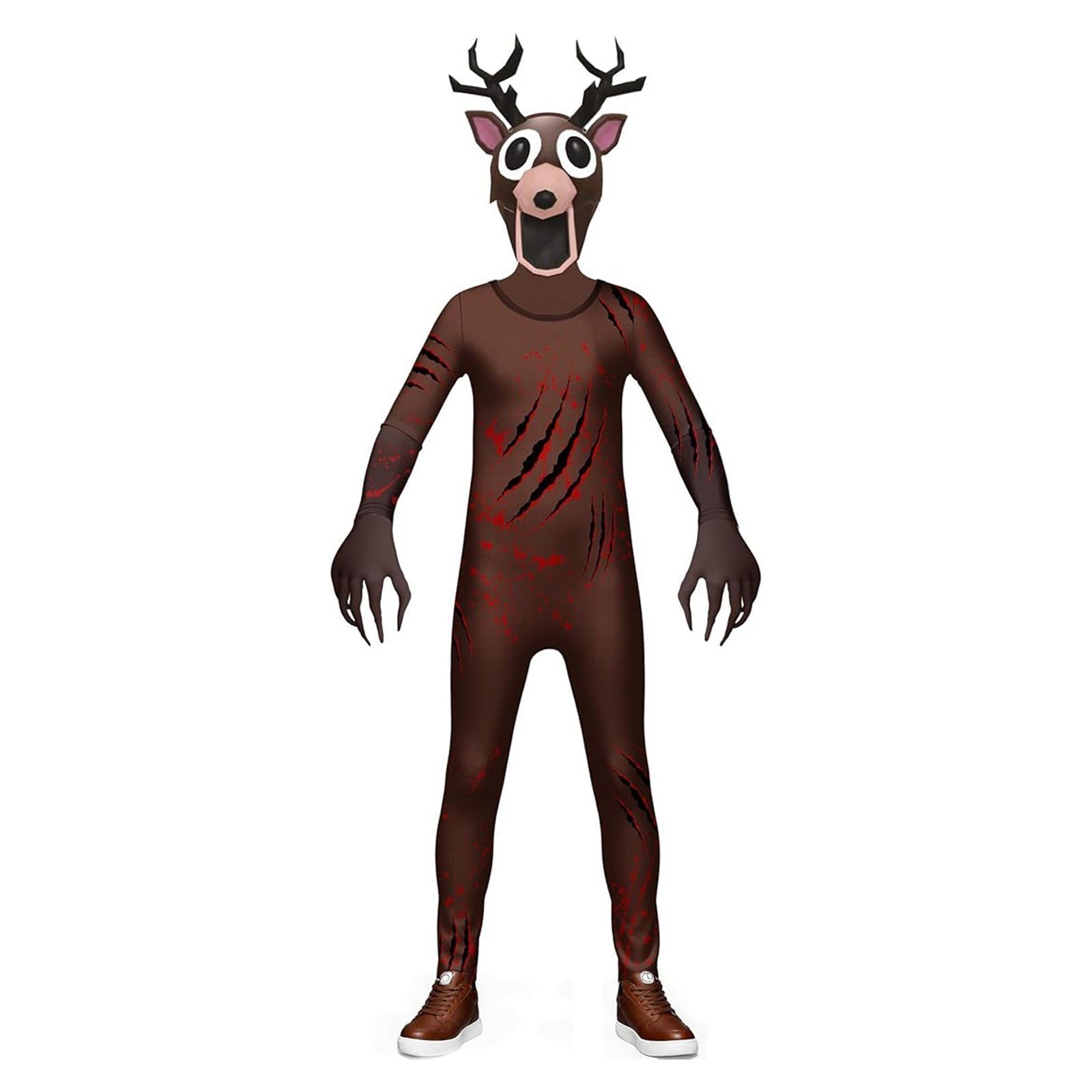 Kinder 99 Nächte im Wald Hirsch Kostüm Jungen Hirsch Monster Horror ...