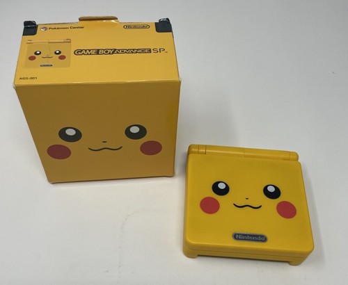 Nintendo Gameboy Advance SP GBA Backlit Pikachu Console, Working | eBay