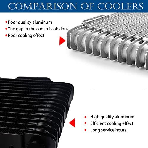 Transmission Cooler 40,000 GVW Trans Cooler Low Pressure Drop LPD47391 ...