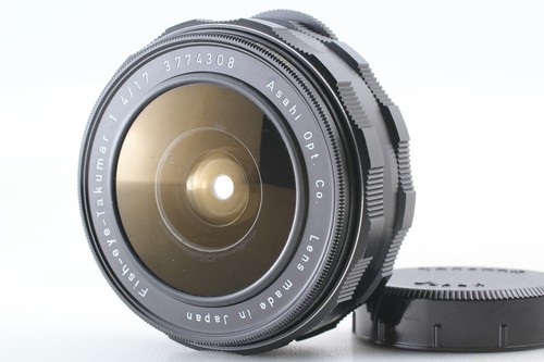 ️【 Near MINT ! 】 Pentax Asahi Fish eye Takumar 17mm f/4 M42 Lens From ...