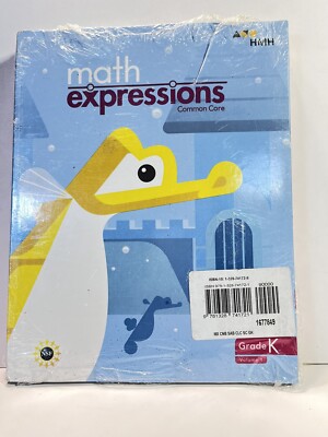2 Workbook Set Volume 1 & 2 HMH Math Expressions Grade K New | eBay