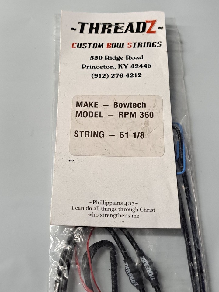 Threadz Custom Bow Strings (Different Makes & Models) | eBay