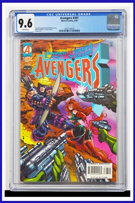 Avengers #397 CGC Graded 9.6 Marvel April 1996 White Pages Comic Book ...