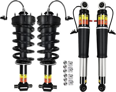 4X Front Rear Shock Strut Magnetic For GMC Yukon Denali Escalade Tahoe ...