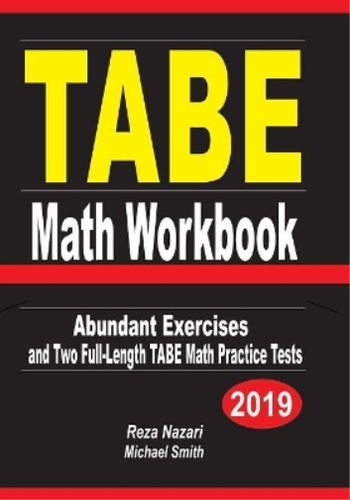 Reza Nazari Michael Smith TABE Math Workbook (Poche) 9781795306485 | eBay
