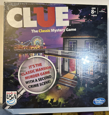 Hasbro Clue Board Game The Classic Mystery Game Sealed Nee | eBay