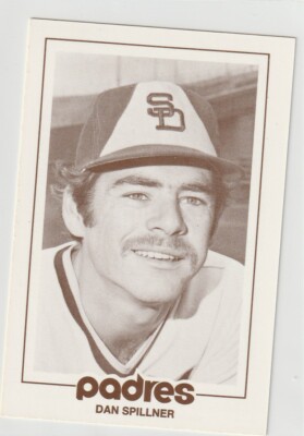 Dan Spillner Padres Pitcher One of 40 Cards from 1977 Padres Set | eBay