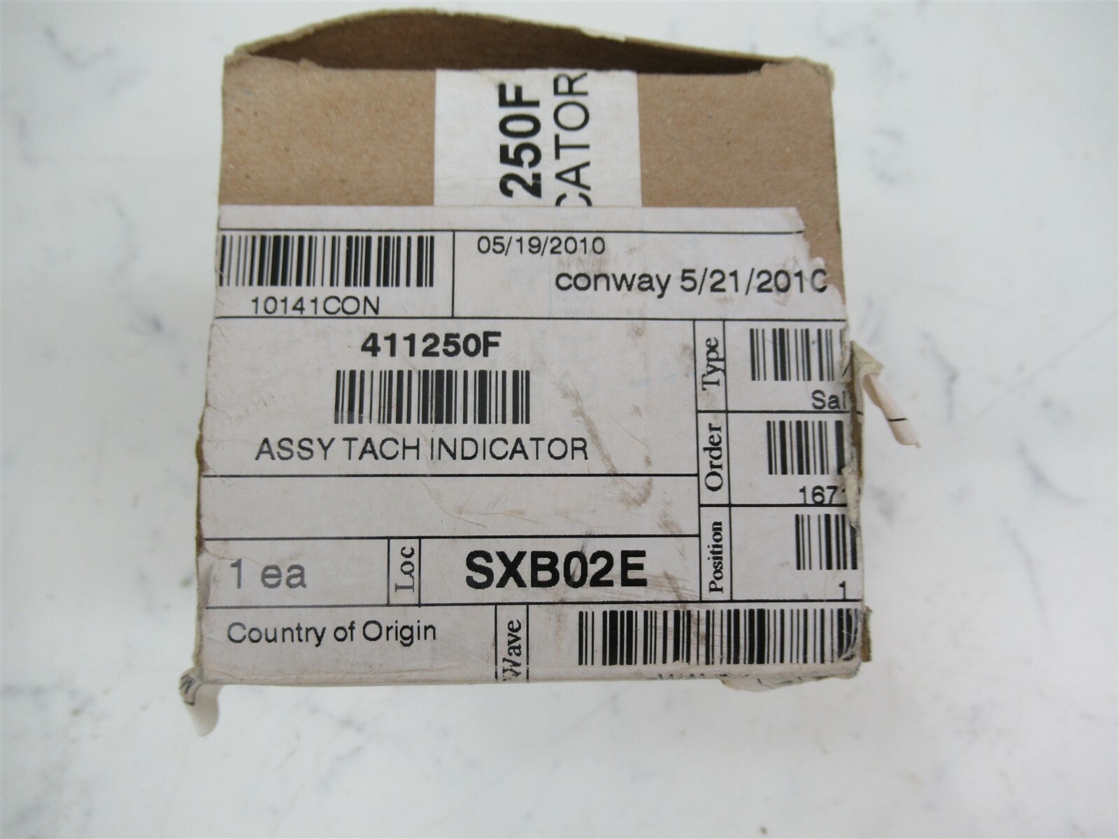 Thermo Fisher Scientific 411250F Tach Indicator Tachometer 0-9000 RPM ...