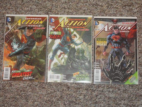 ACTION COMICS #19, 20, 21 VF/NM Superman Lex Luthor DC New 52 | eBay