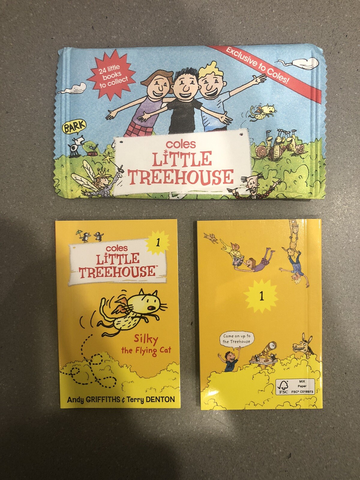 Coles Little Treehouse Book - #1: Silky The Flying Cat | eBay Australia