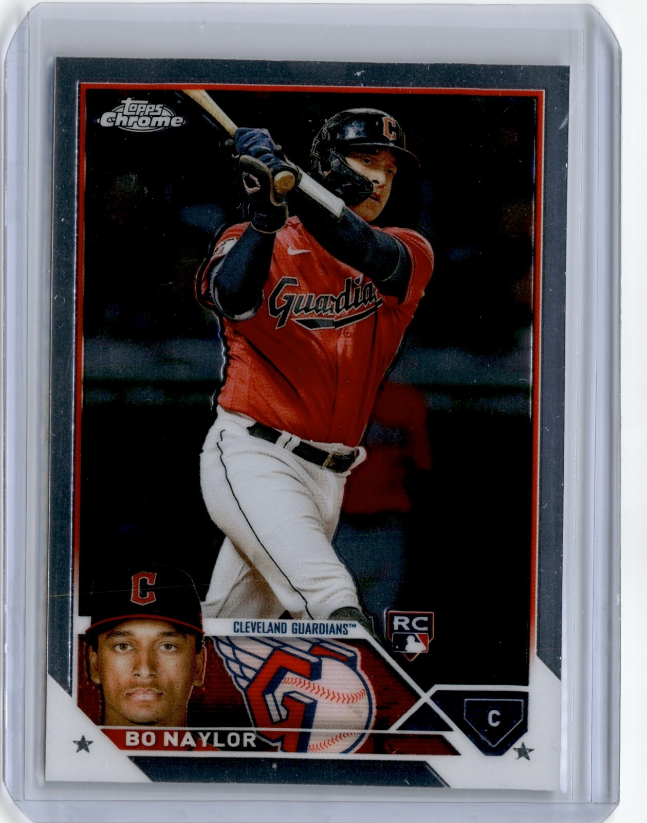 Bo Naylor 2023 Topps Chrome #54 RC Rookie Card Cleveland Guardians | eBay