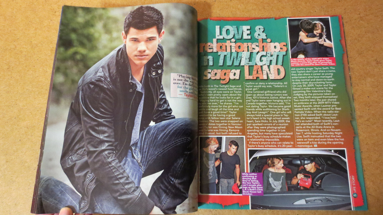 Twilight Magazine ROBERT PATTINSON Jackson Rathbone TAYLOR LAUTNER ...