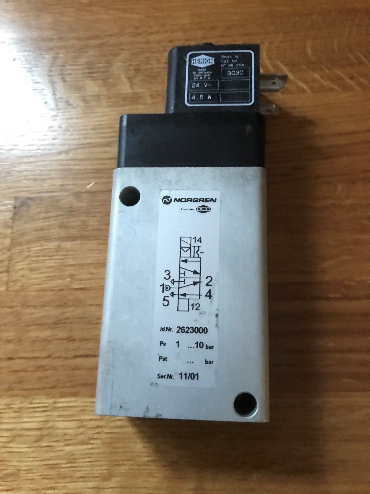 NORGREN 2623000 5/2 way Soleniod Valve | eBay.de