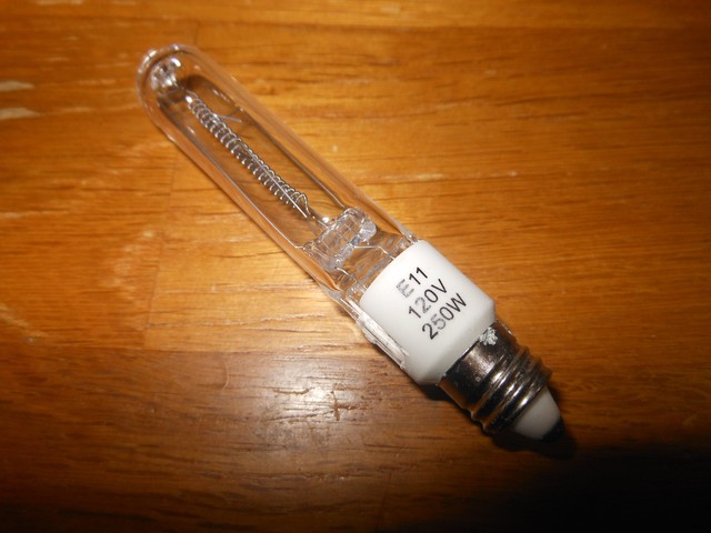 SATCO S3109 - 250 Watt Halogen Bulb T4 1/2 Clear Mini Cand Base for ...