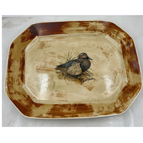 Robert Gordon Australia Duck Platter 8 Sided Ceramic Serving Dish | eBay