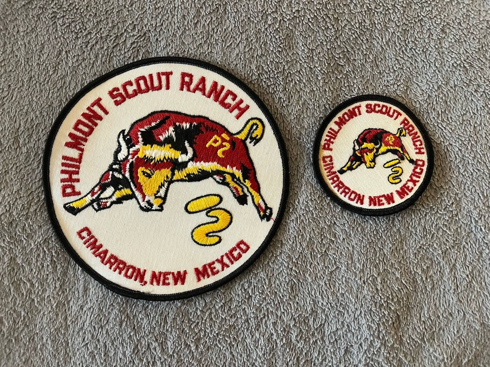 Lot Boy Scout Philmont Scout Ranch Patches NEW 50th Arrowhead. Bolo Pin ...