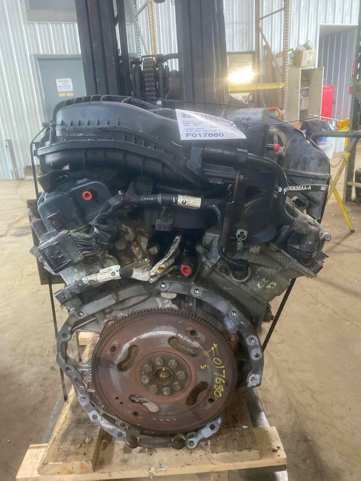 11 12 13 DODGE CARAVAN Engine Assembly/motor | eBay