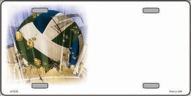 Volleyball Offset Metal Novelty License Plate Tag LP2336 | eBay