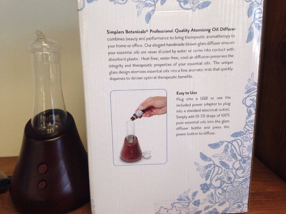 Simplers Botanicals Diffuser Atomizing Oil Professional Quality ...