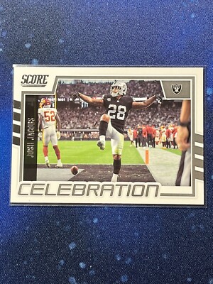 2022 Score Football Celebration Base Insert #C-JJ Josh Jacobs | eBay