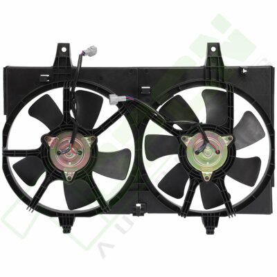 Dual Cooling Fan Assembly Radiator Cooling Fan Assembly For 2002-2004 ...