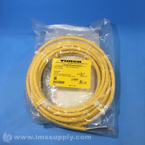 Turck RKV 40-6M/S90 7/8" Minifast 4-wire Cordset - 6M FNFP | eBay
