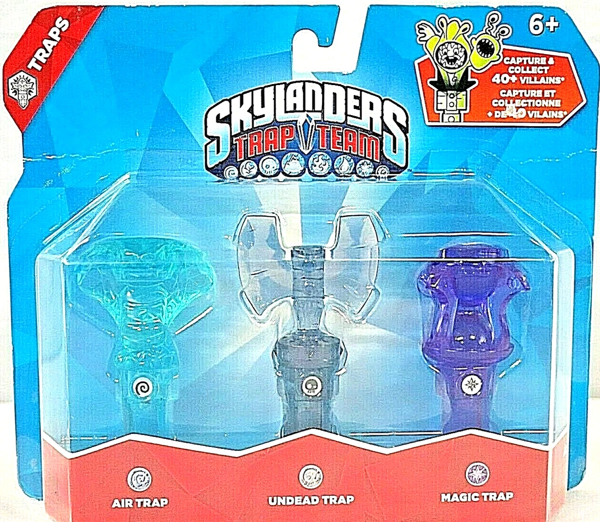 Skylanders Trap Team Traps Packaging