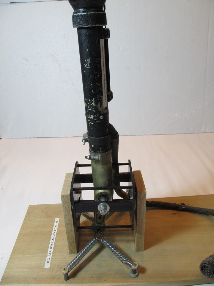 Cold War Russian MIG 21 Flight Control Stick Soviet Union Fighter Jet ...