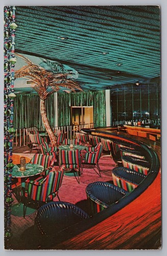 Purple Tree Lounge Manger Motor Inn Tampa Florida FL Chrome Postcard ...