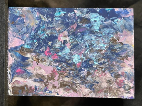 Original ACEO The Sentinel Star Division Medium Acrylic on Paper Signed ...