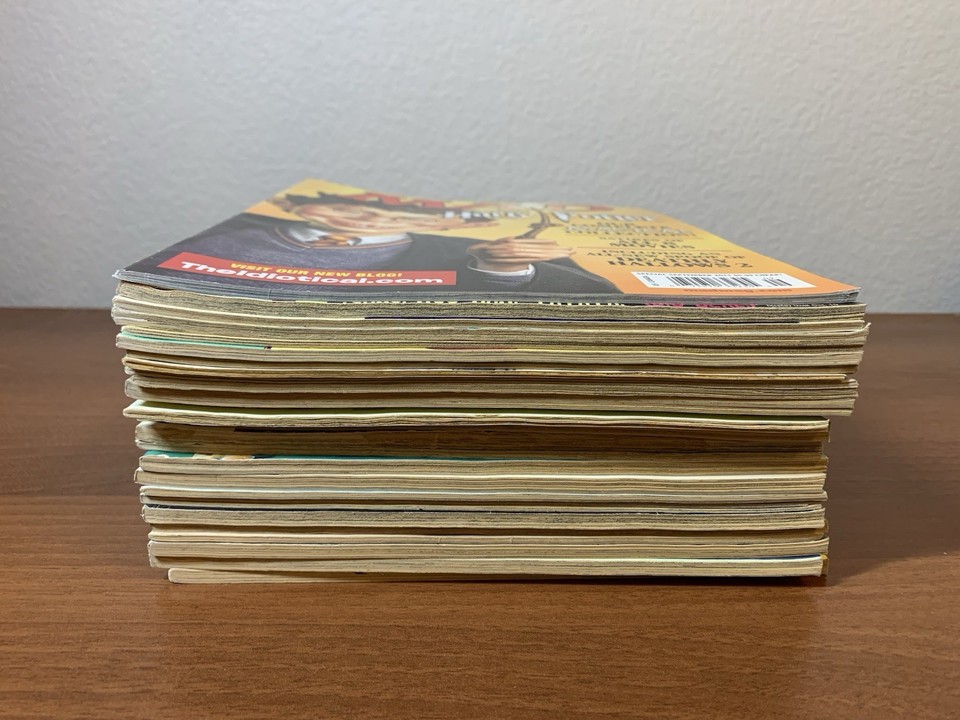 MAD Magazine 1990 Lot of 25 Issues MIX VG+ with Inserts And Bookmarks ...