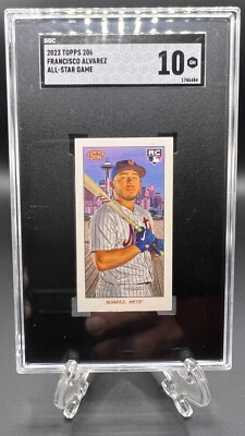 2023 Topps Mini #206 Francisco Alvarez RC SGC 10 | eBay