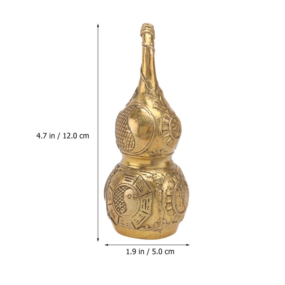 Copper Gourd Home Decoration Desktop Ornaments Copper Gourd Ornaments ...