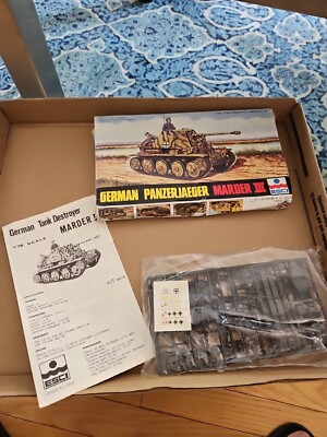 ESCI German Panzer Jaeger Marder III 1/72 | eBay