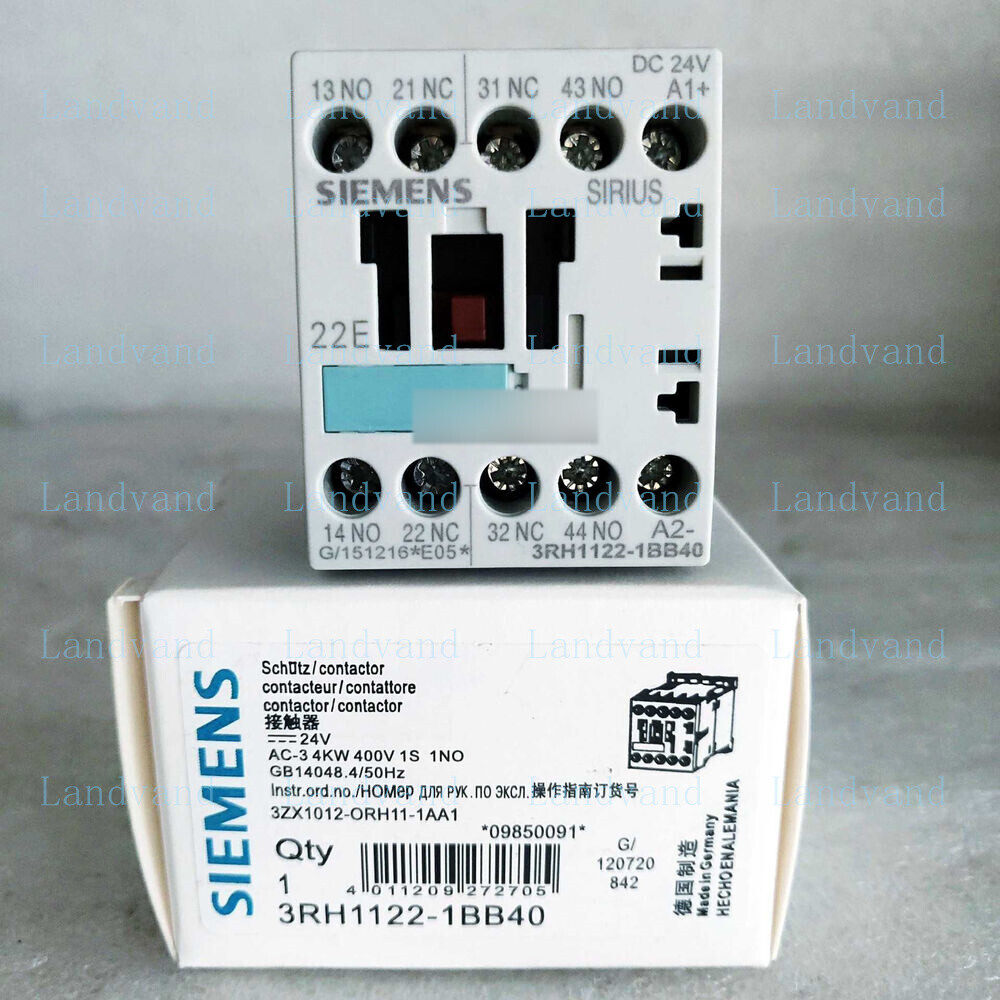 1PC New Siemens 3RH1122-1BB40 3RH11221BB40 Relay DC24V In Box Free Ship ...