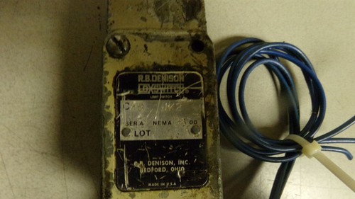 RB Denison C4B JK2 LImit Switch *FREE SHIPPING* | eBay