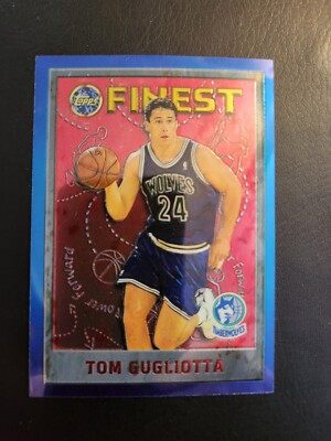 1995-96 Topps Finest Tom Gugliotta #154 Minnesota Timberwolves | eBay