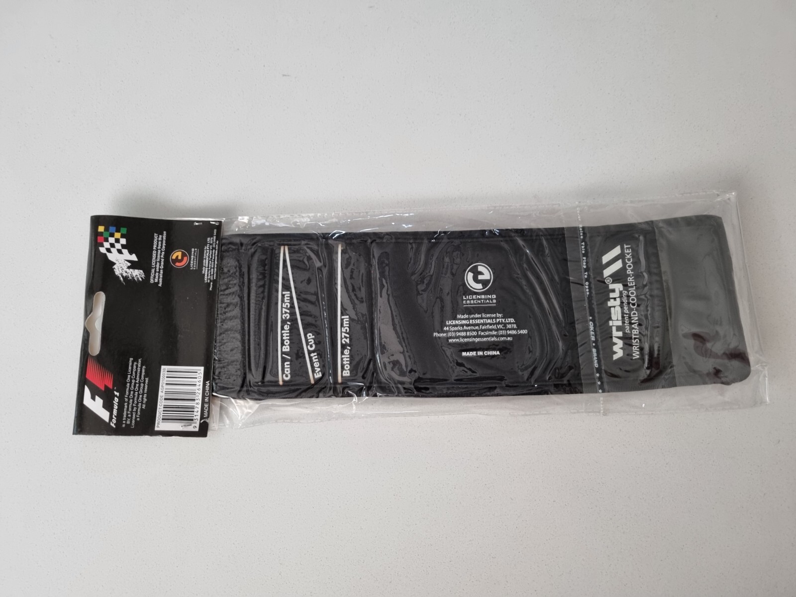 Wristy stubby holder 2010 Australian Grand Prix F1 Motor racing cooler ...