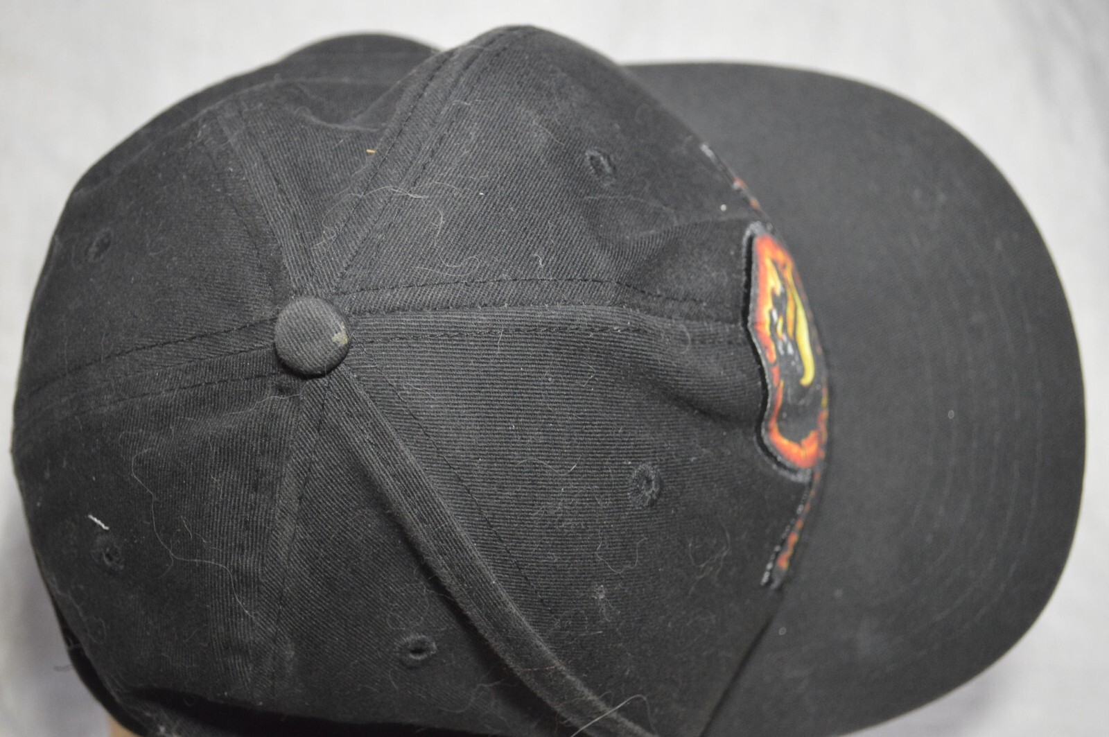 Vintage Rare Mortal Kombat Black Baseball Cap Hat Sna… - Gem