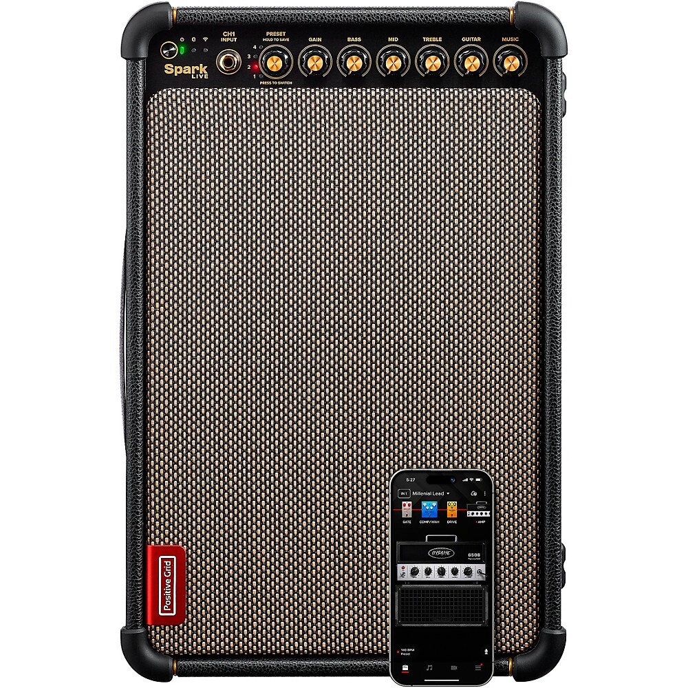 Positive Grid Spark Live 4-Channel Smart Amp & PA System | eBay