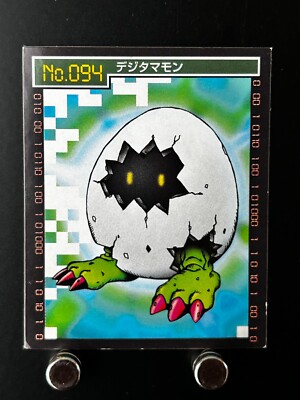 Digitamamon Degimon Adventure Sticker #094 BANDAI Japanese JAPAN Very ...