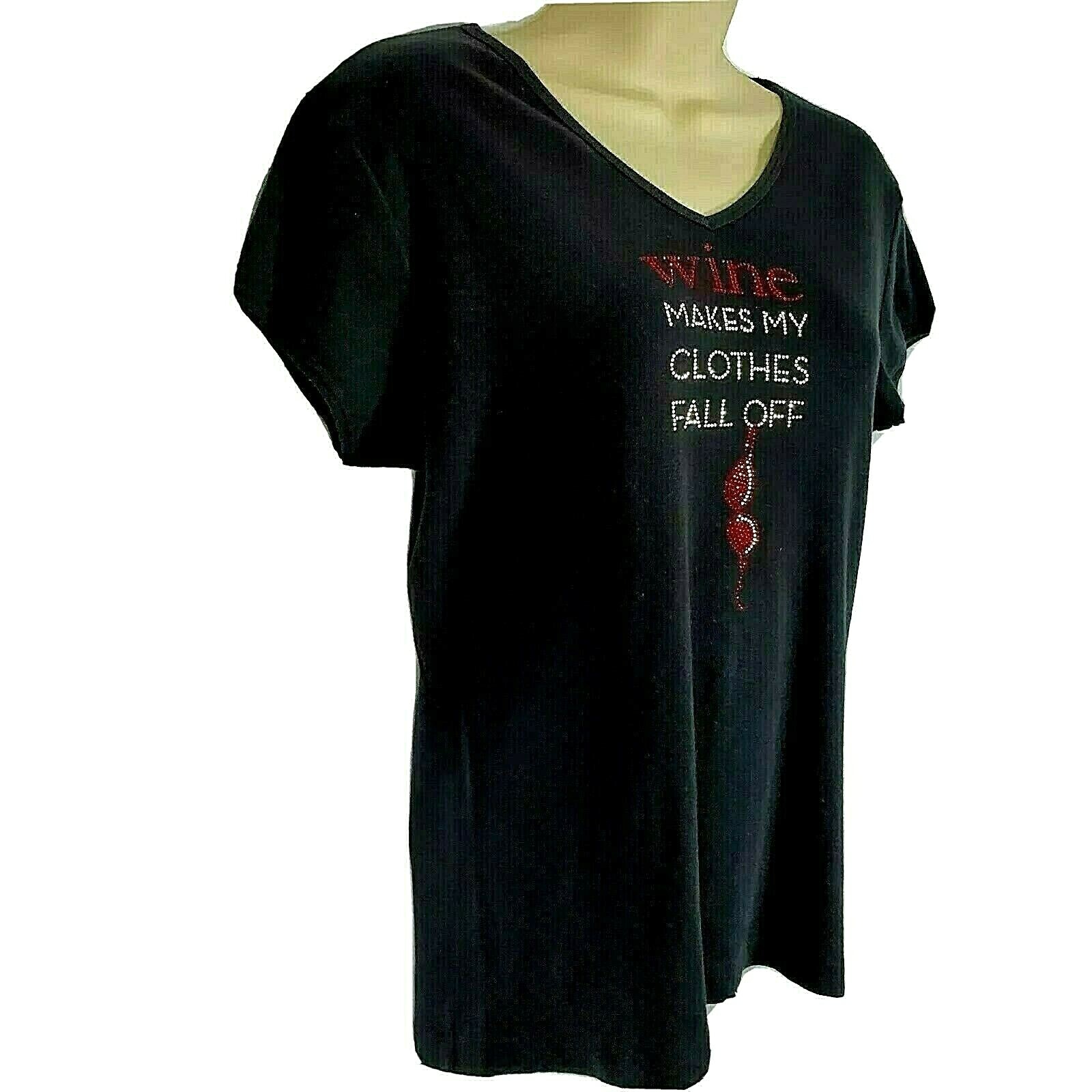 Wine Makes My Clothes Fall Off Womens Chris's Stuff R… - Gem