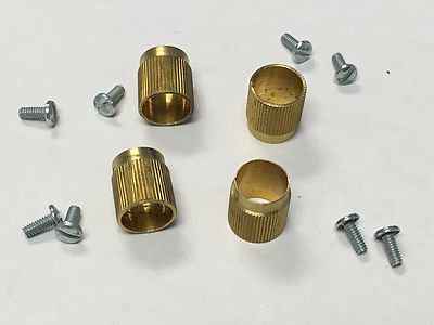 Rochester Quadrajets Carburetor Knurled Bushing Set 3/8 Secondary Shaft ...