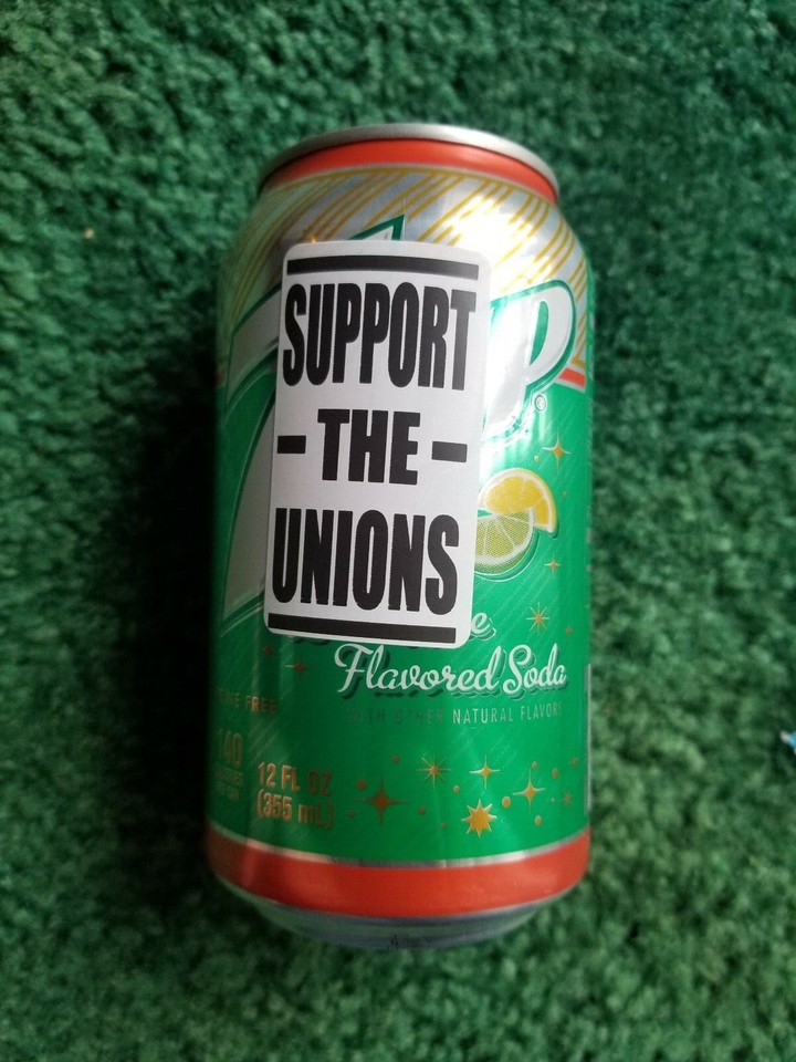 "Support the Unions" stickers 25-500 Pack Gag prank sticker decal pro ...