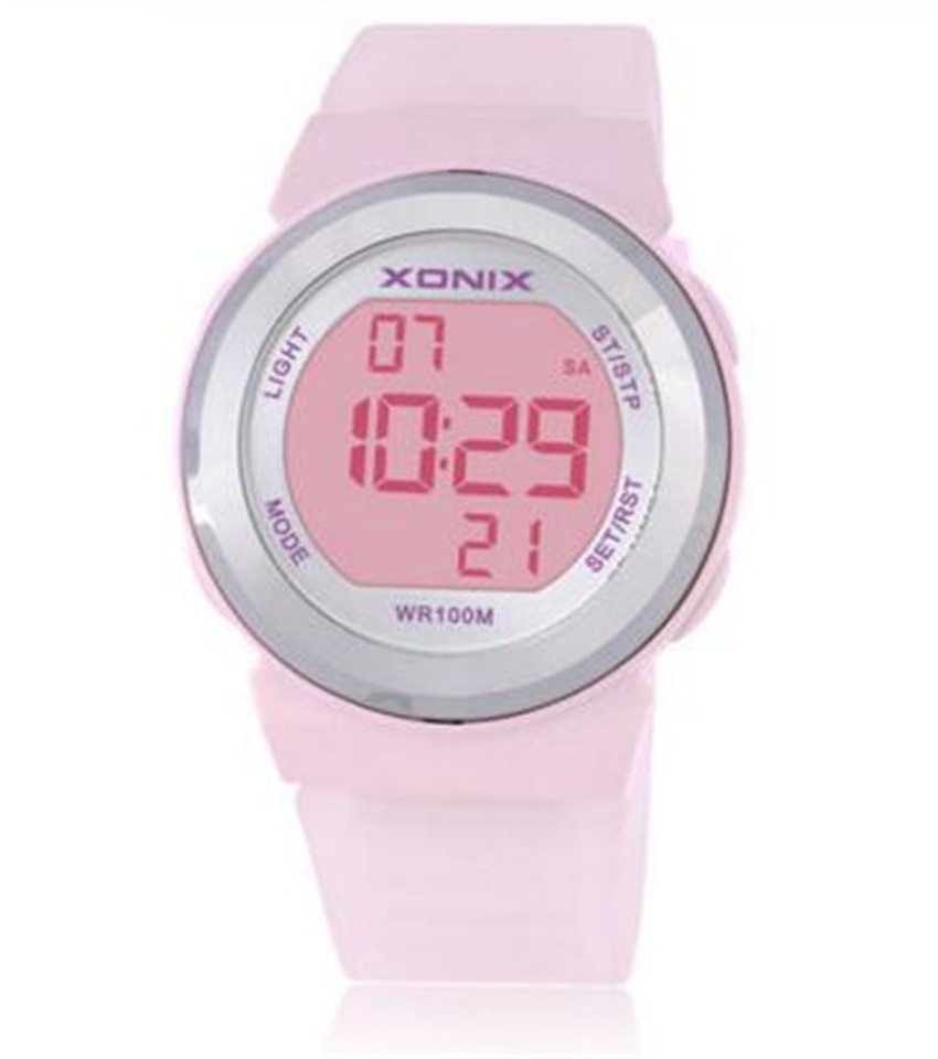 xonix Women Sports Watch Digital WR100M LED light Multifunction outdoor ...