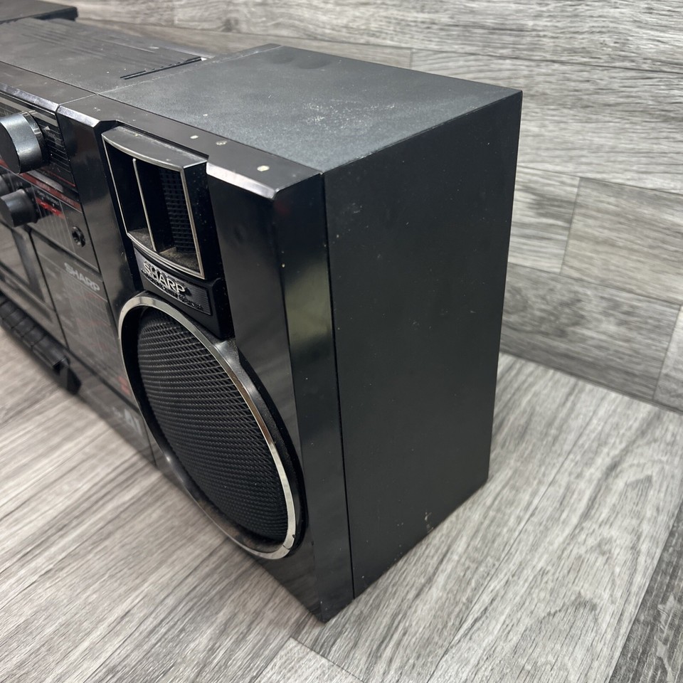 Retro Vintage Sharp GF-A1 Portable Stereo Component Boombox Ghetto Blaster *READ | eBay
