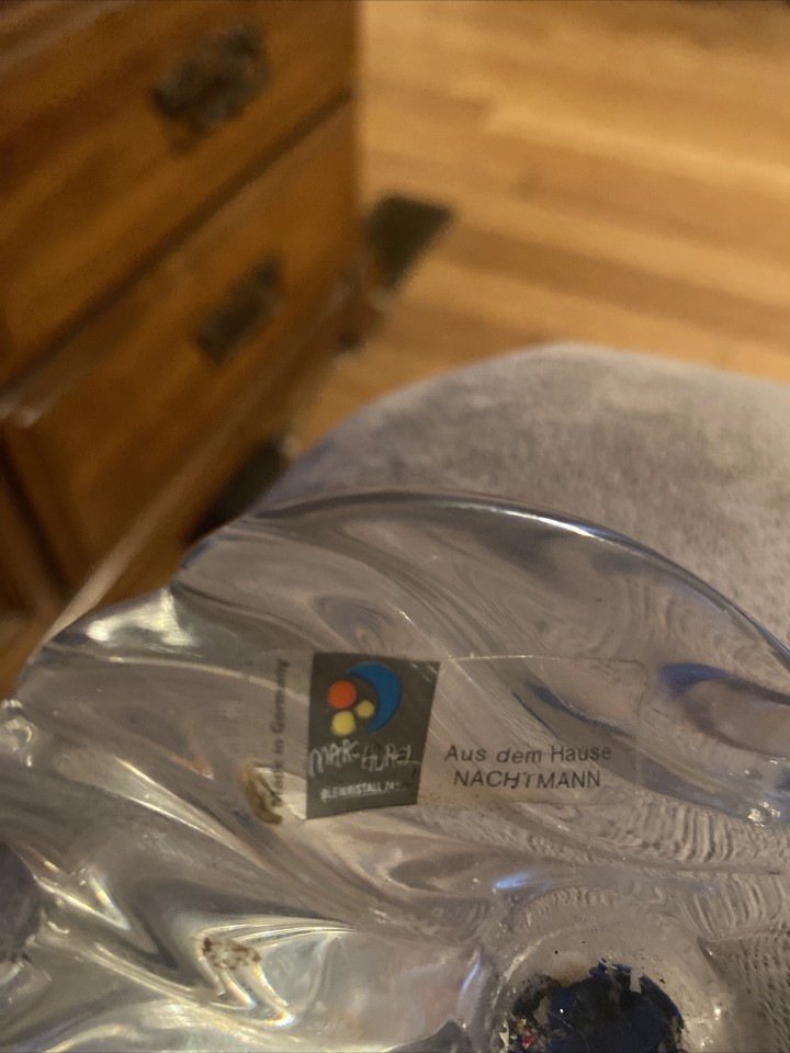 Marc Aurel Crystal Glass Bird Candlestick | eBay