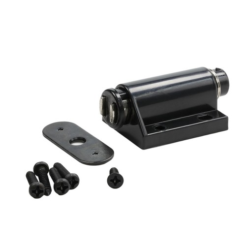 25 Pack Magnetic Door Touch Push Latch Catch Black Mirrored Finish ...