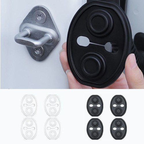 4Pcs Anti-Collision Car Door Lock Buckle Cover Vehicle Accessories ...